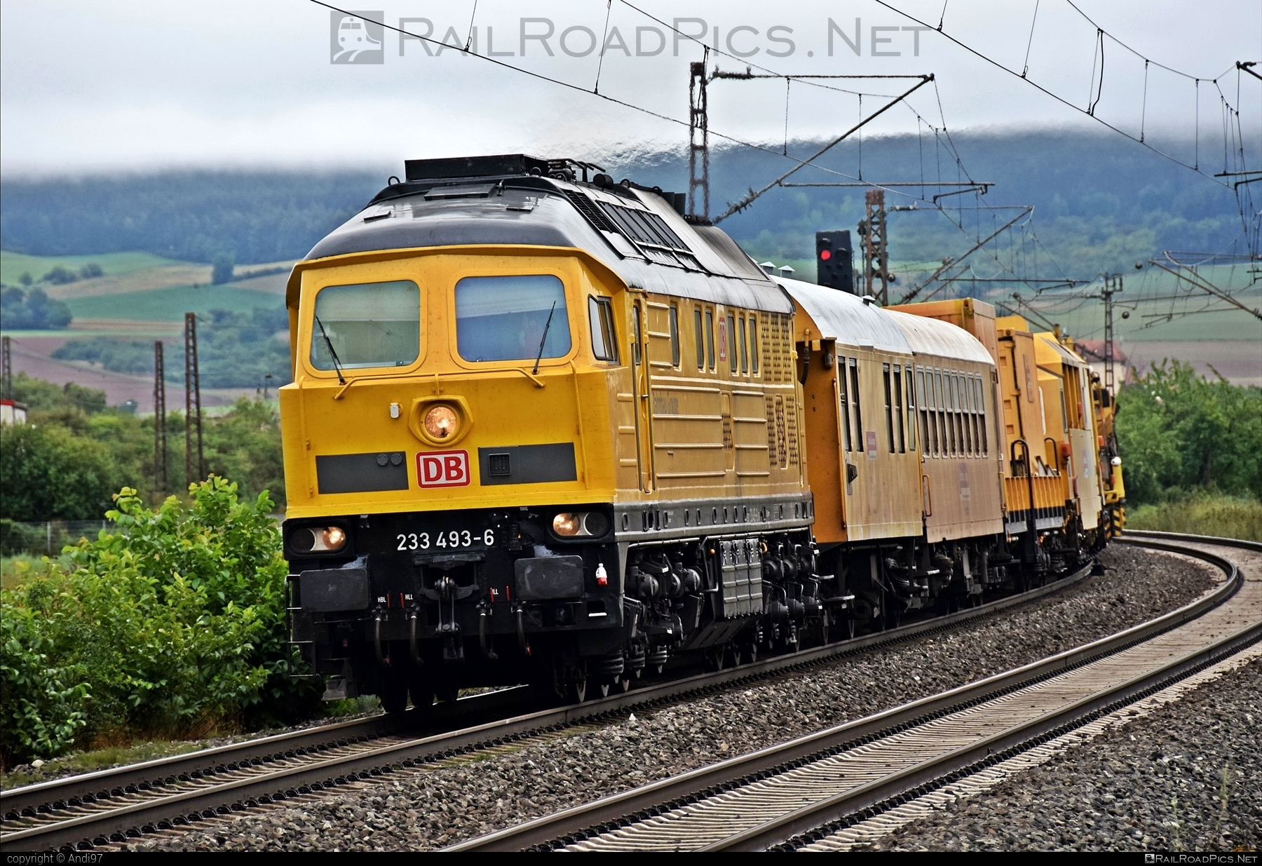 233 493-6 - Lugansk TE109 operated by Deutsche Bahn / DB AG - #db233, # ...
