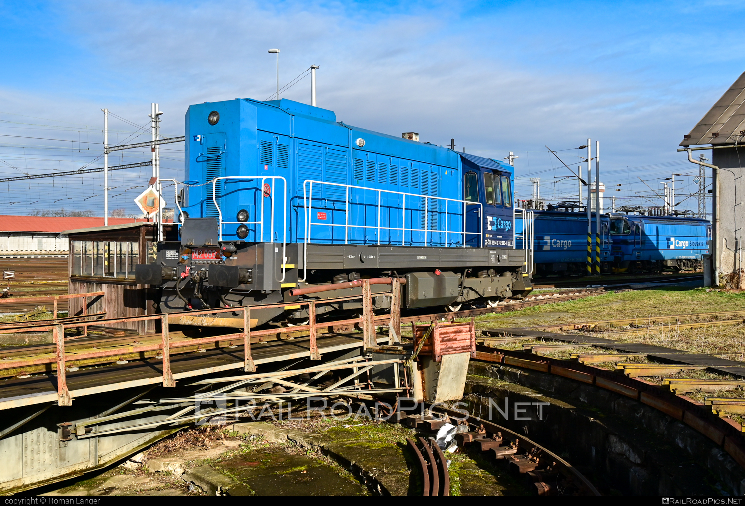 742 093-8 - ČKD T 466.2 (742) operated by ČD Cargo, a.s. - #cdCargo, # ...