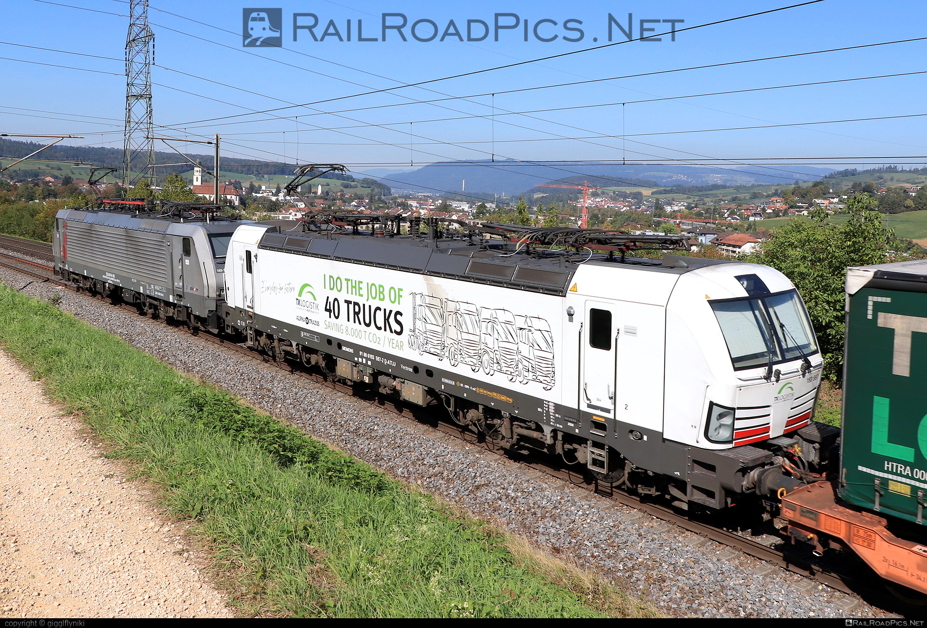 193 597 - Siemens Vectron MS operated by TX Logistik Transalpine GmbH ...