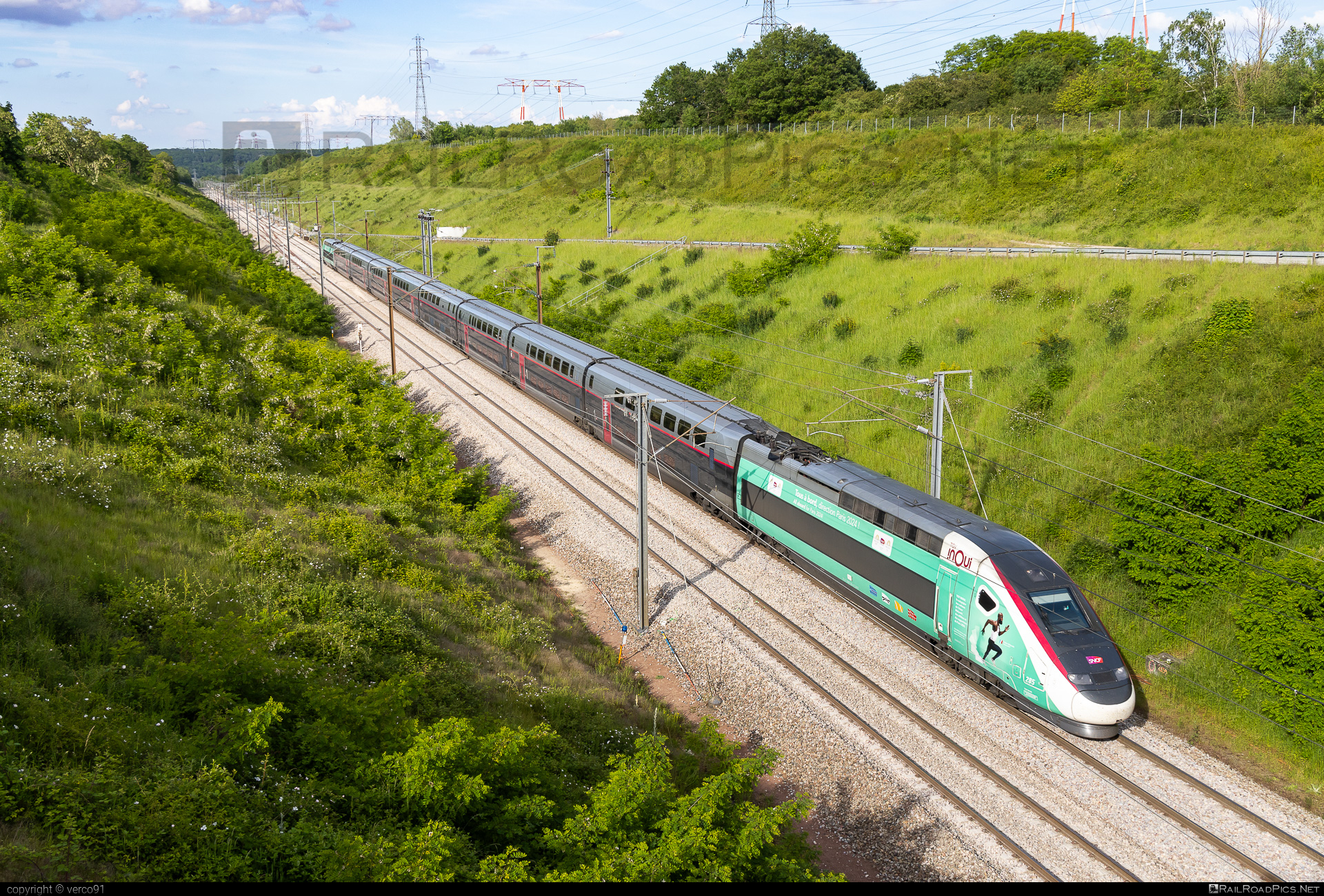 285 - Alstom TGV Duplex operated by SNCF Voyageurs - #alstom, #inoui, # ...