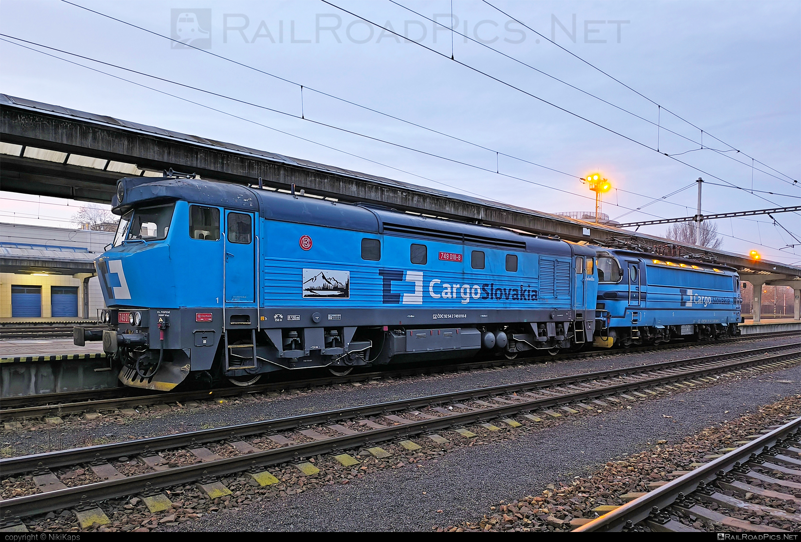 749 018-8 - ČKD 749 operated by CD Cargo Slovakia, s.r.o. - #bardotka ...