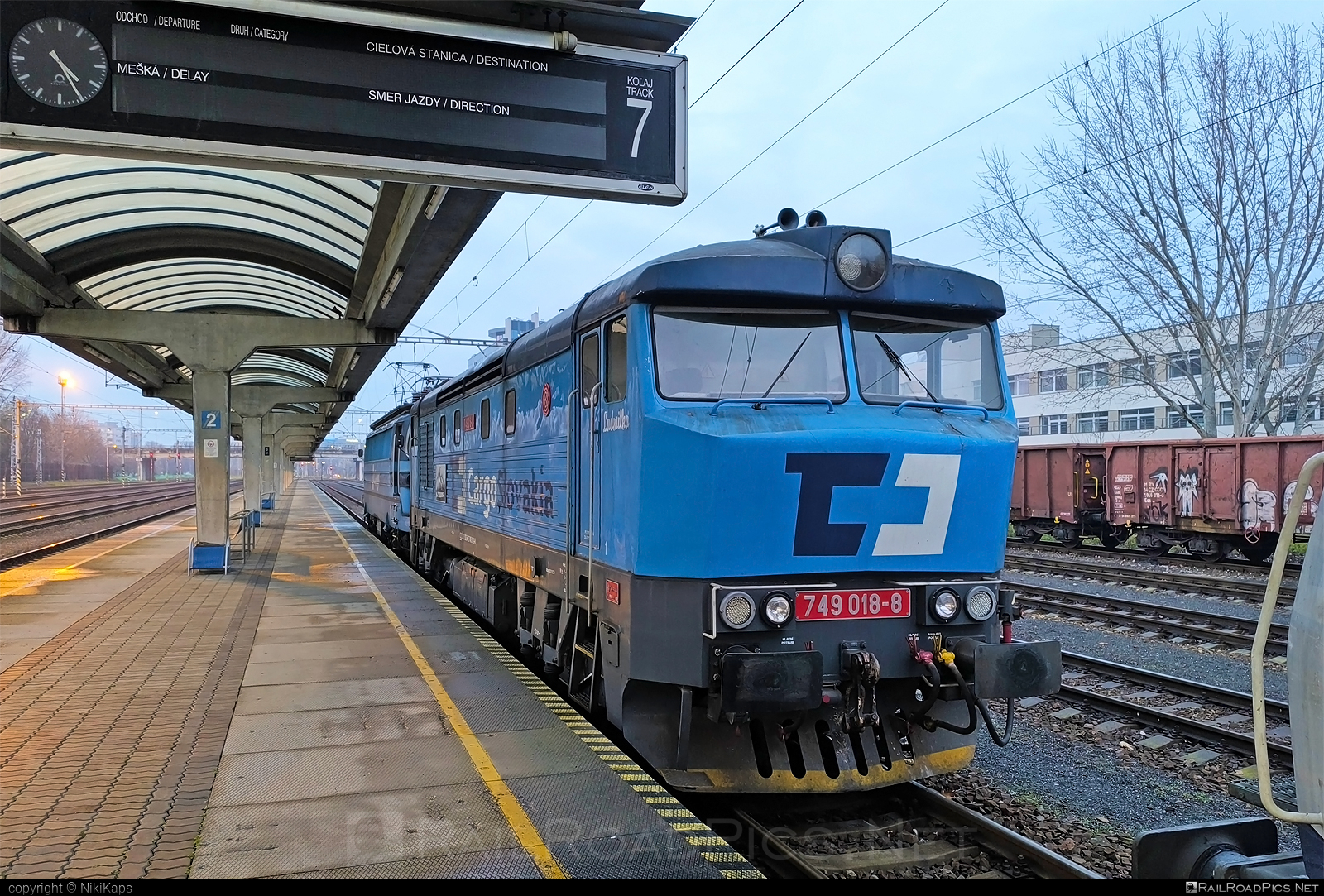 749 018-8 - ČKD 749 operated by CD Cargo Slovakia, s.r.o. - #bardotka ...