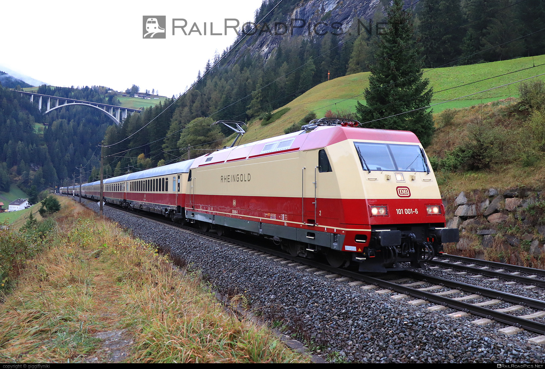 101 001-6 - ADtranz DB Class 101 operated by AKE-Eisenbahntouristik - # ...