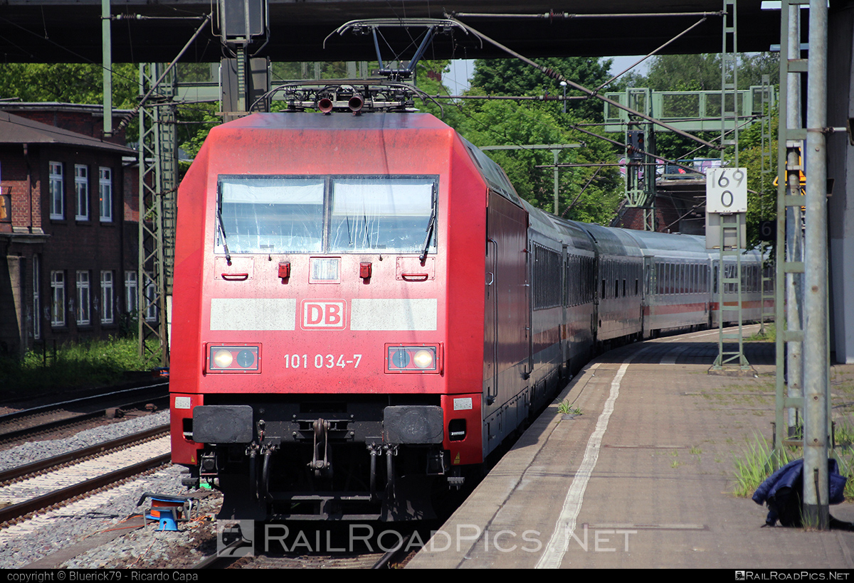 101 034-7 - ADtranz DB Class 101 operated by Deutsche Bahn / DB AG - # ... 101 034-7 - ADtranz DB Class 101 operated by Deutsche Bahn / DB AG - # ...