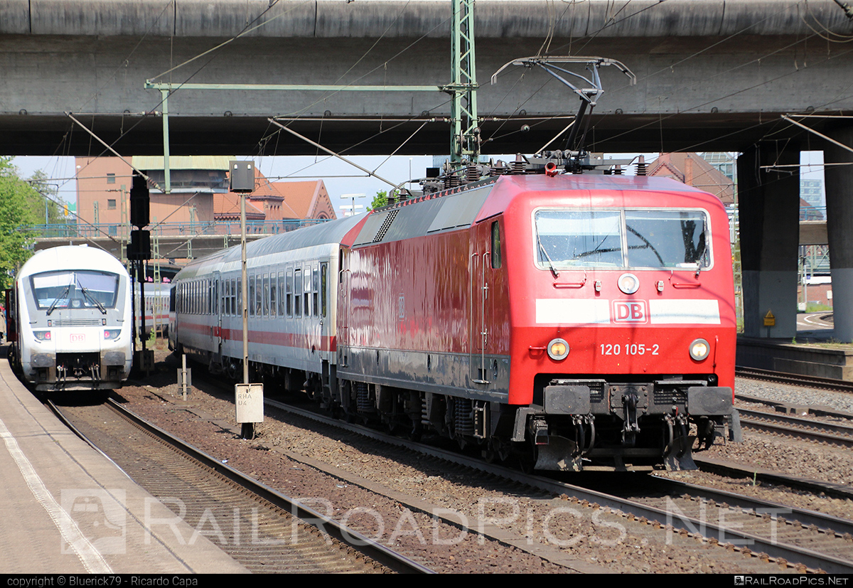 120 105-2 - DB Class 120 operated by Deutsche Bahn / DB AG - # ...