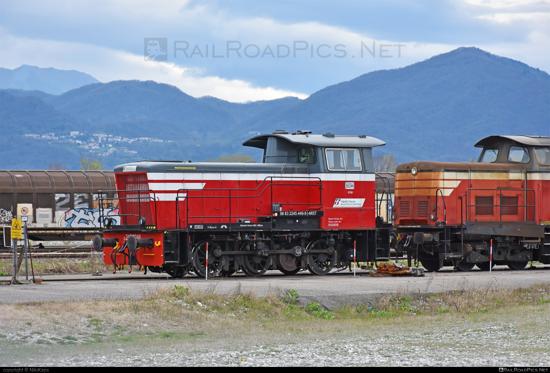 D 245.2246 - FS Class D.245 operated by Mercitalia Shunting & Terminal ...