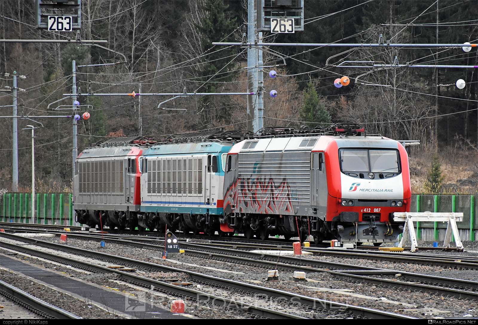 E412 007 - FS Class E.412 operated by Mercitalia Rail S.r.l. - #e412, # ...