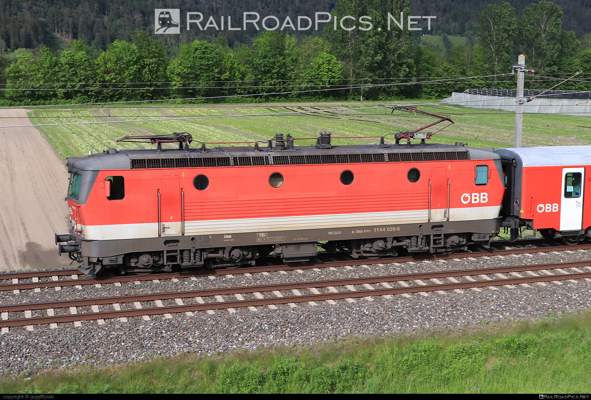 1144 029 - ÖBB Class 1144 operated by Österreichische Bundesbahnen - # ...