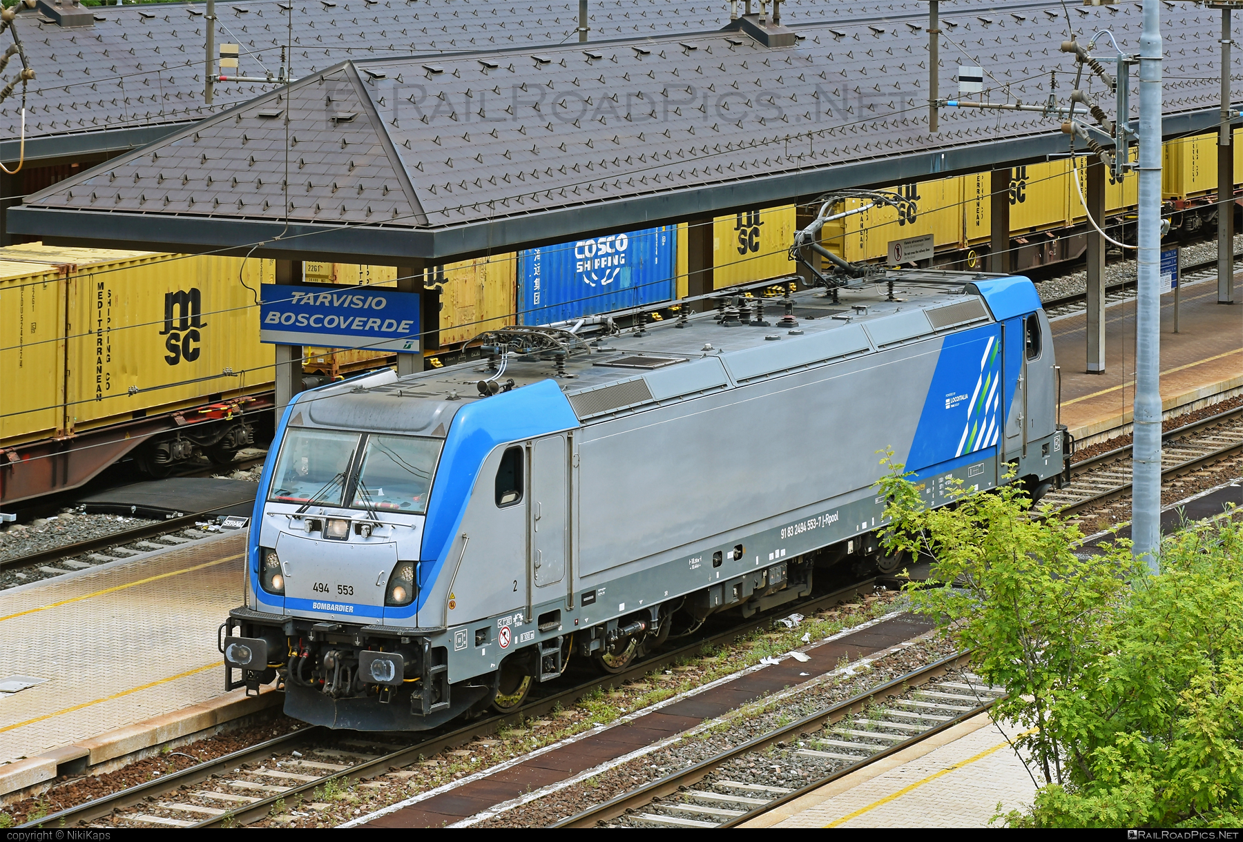 494 553 - Bombardier TRAXX F140 DC3 operated by LocoItalia S.r.l. - # ...