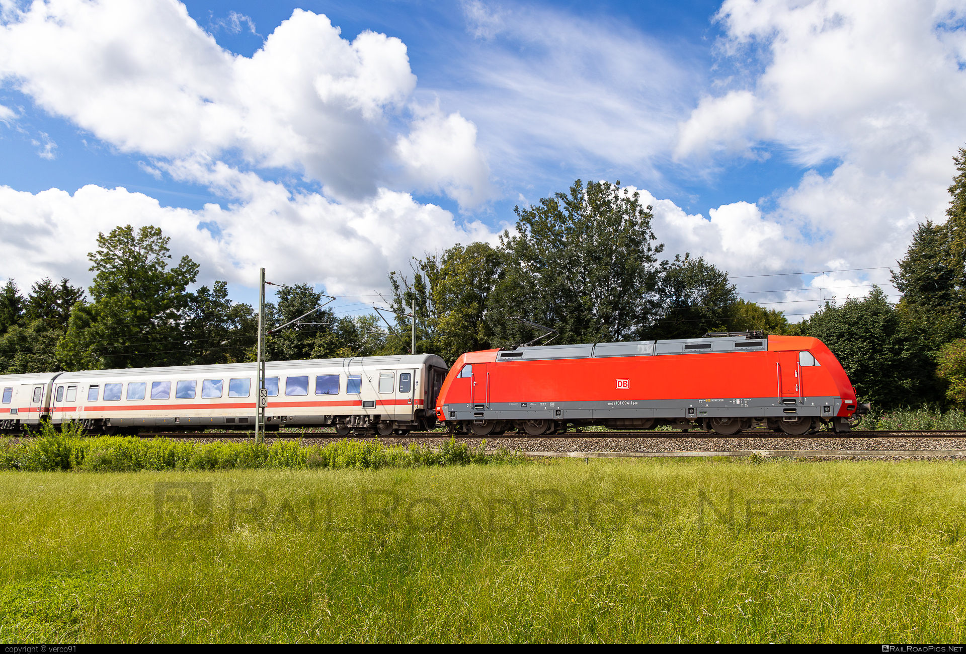 101 094-1 - ADtranz DB Class 101 operated by Deutsche Bahn / DB AG - # ...