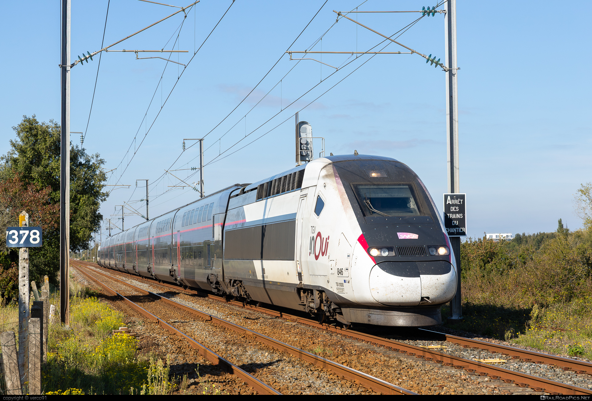 846 - Alstom TGV Duplex operated by SNCF Voyageurs - #alstom, #sncf, # ...