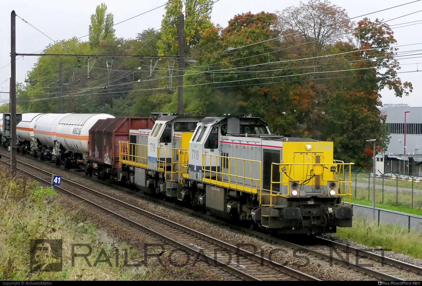 7719 - NMBS/SNCB Class 77 operated by Lineas SA/NV - #nmbsClass77, # ...