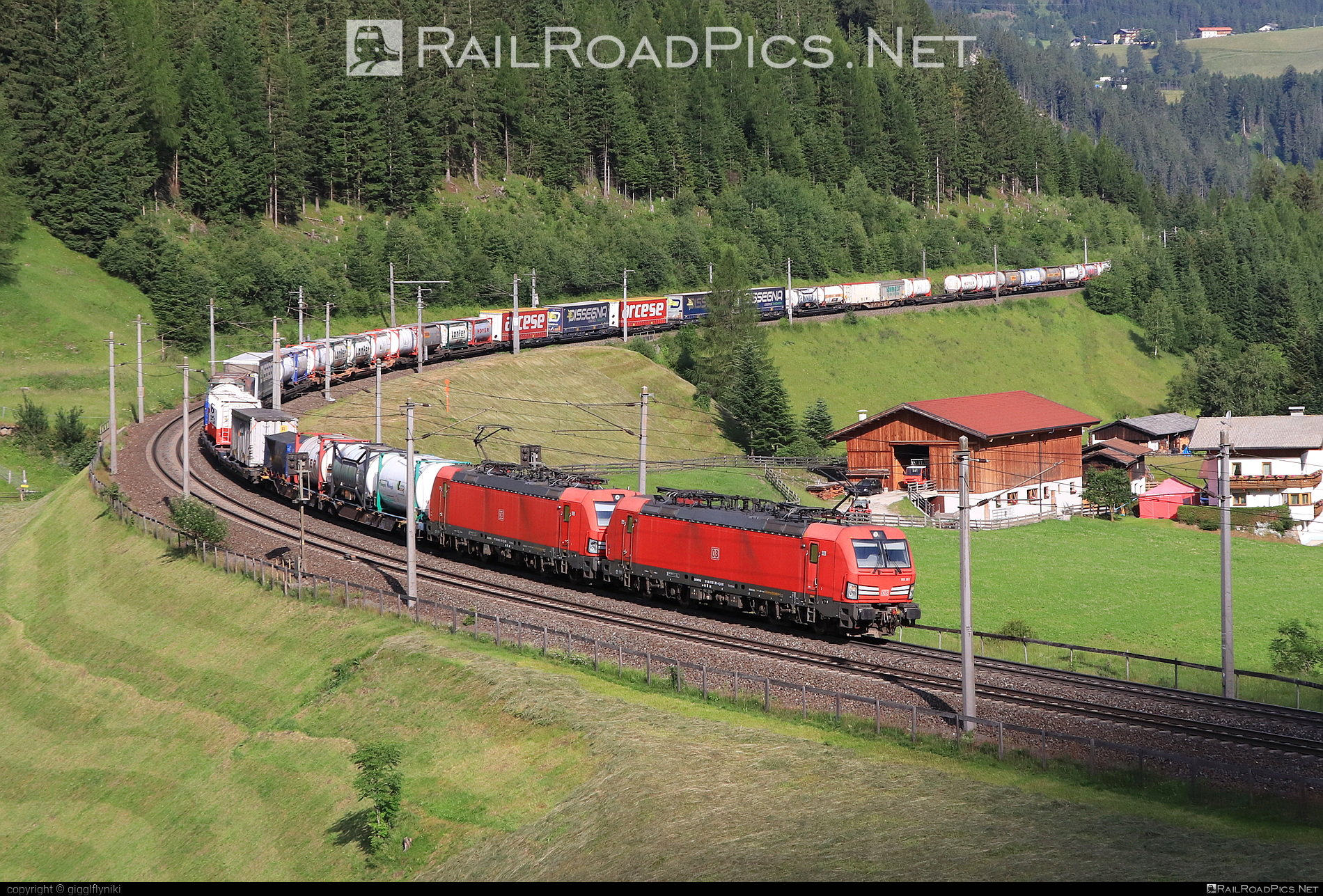 193 351 - Siemens Vectron MS operated by DB Cargo AG - #dbCargo, # ...