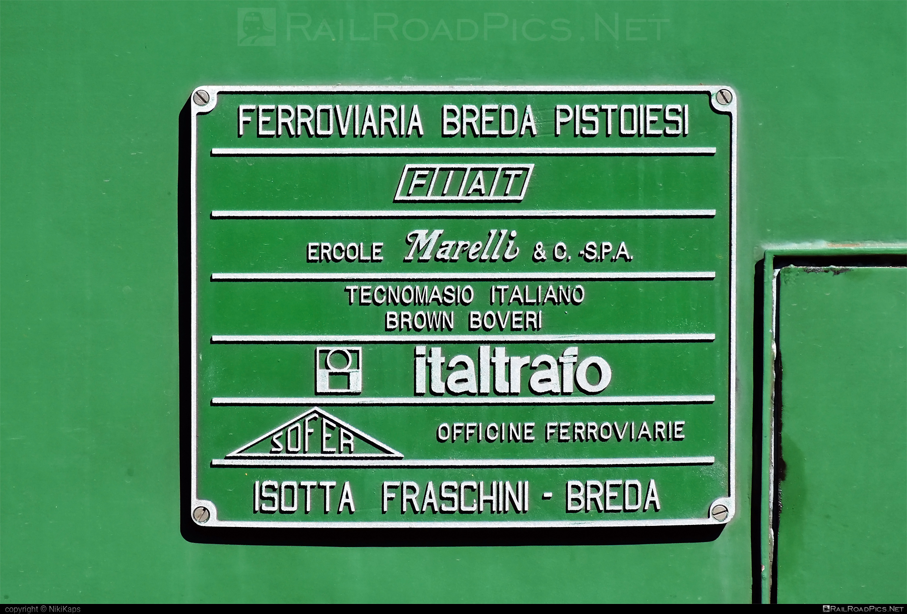 D345 1058 - FS Class D.345 operated by Fondazione FS Italiane - #breda ...