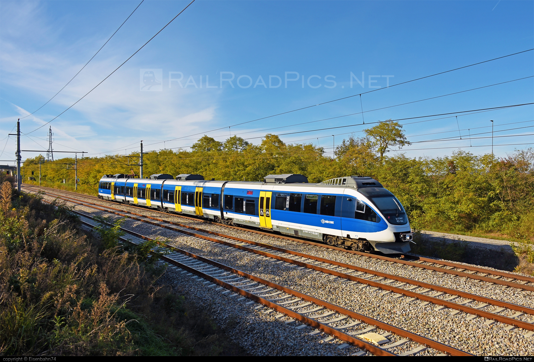 425 004 - Bombardier Talent operated by MÁV-START ZRt. - #bombardier, # ...
