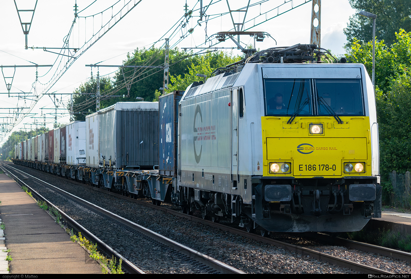 E 186 178-0 - Bombardier TRAXX F140 MS operated by Euro Cargo Rail - # ...