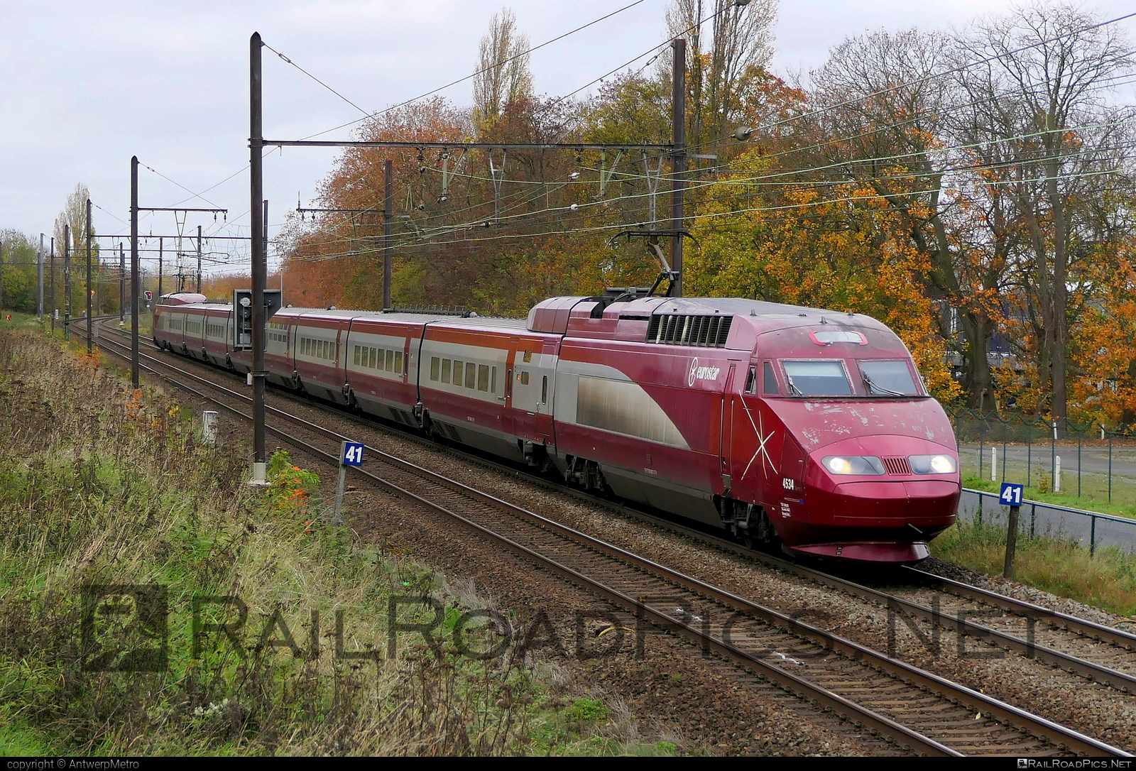 4534 - Alstom TGV Réseau operated by Eurostar Group - #alstom, # ...