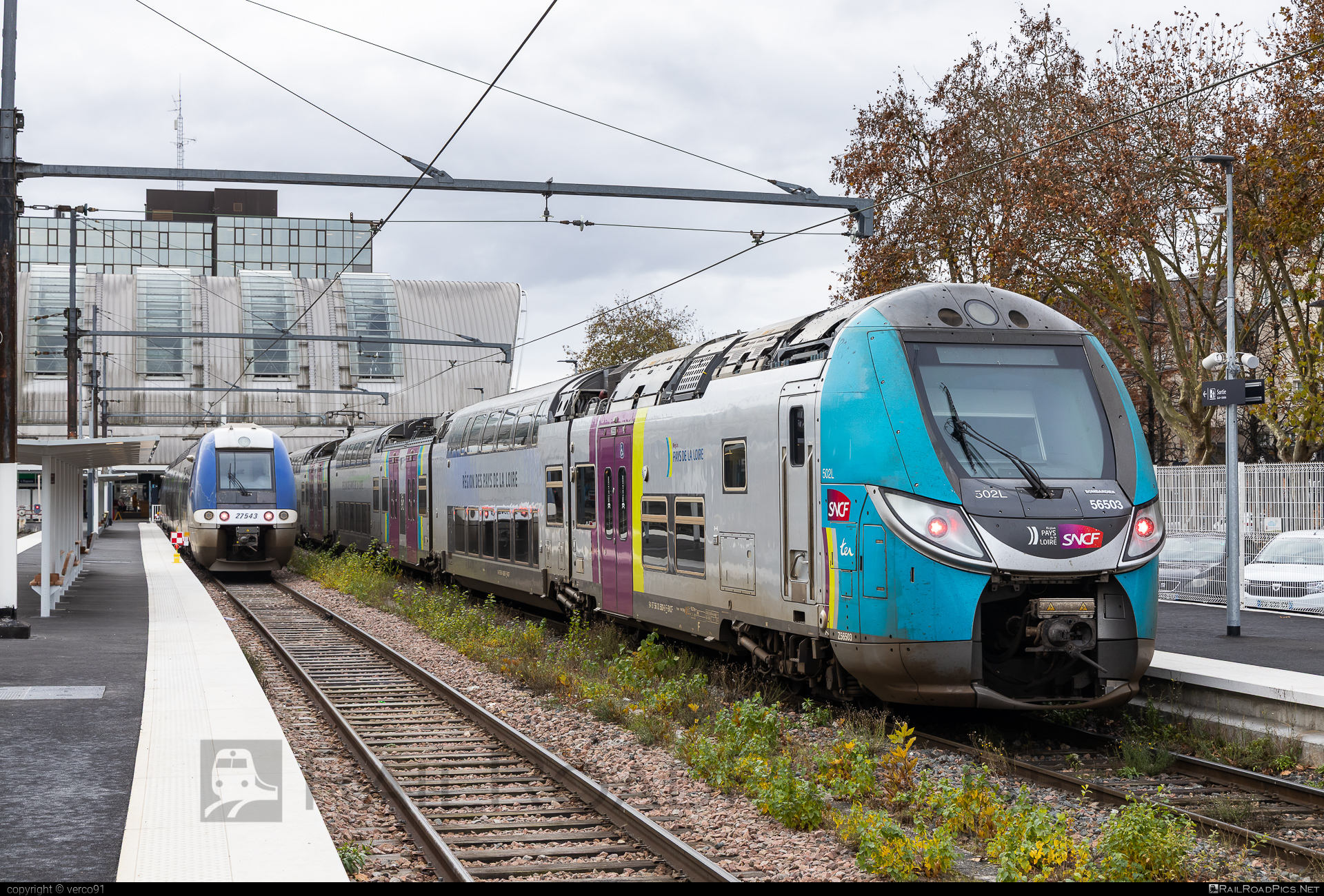502L - Alstom/Bombardier OMNEO Regio 2N (SNCF Class Z 56500) operated ...