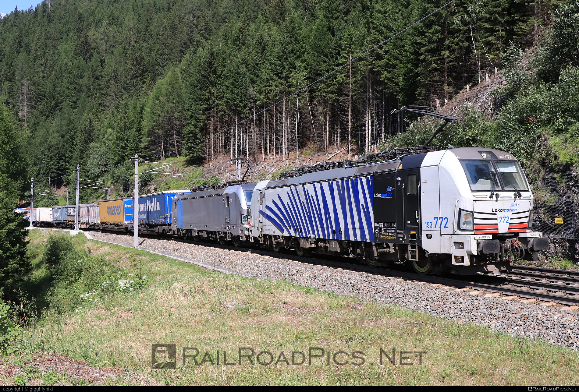 193 772 - Siemens Vectron MS operated by Lokomotion Gesellschaft für ...