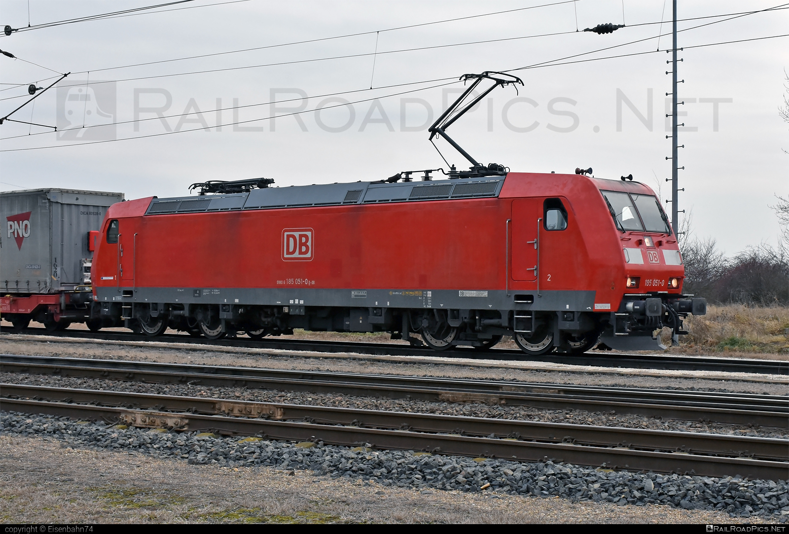 Bombardier TRAXX F140 AC1 - 185 051-0 operated by DB Cargo AG taken by ...