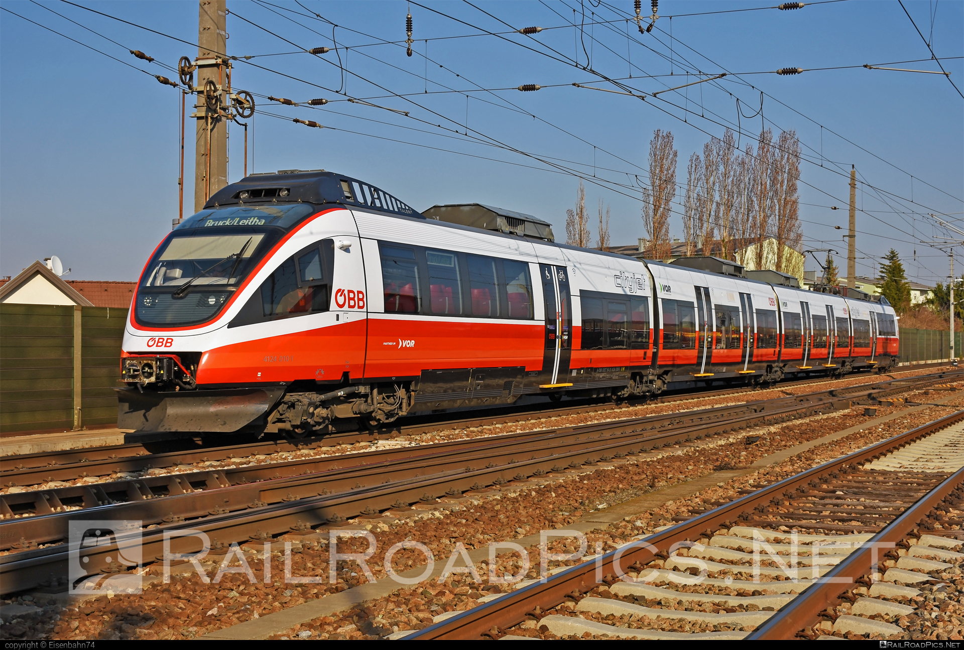 4124 010-1 - Bombardier Talent operated by Österreichische Bundesbahnen ...