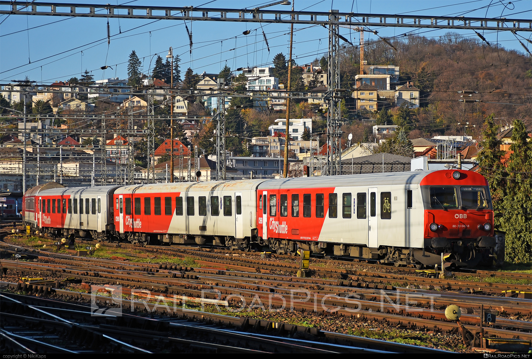 80-73 042-8 - Class B - Bmpz-s - ÖBB CityShuttle control car operated ...