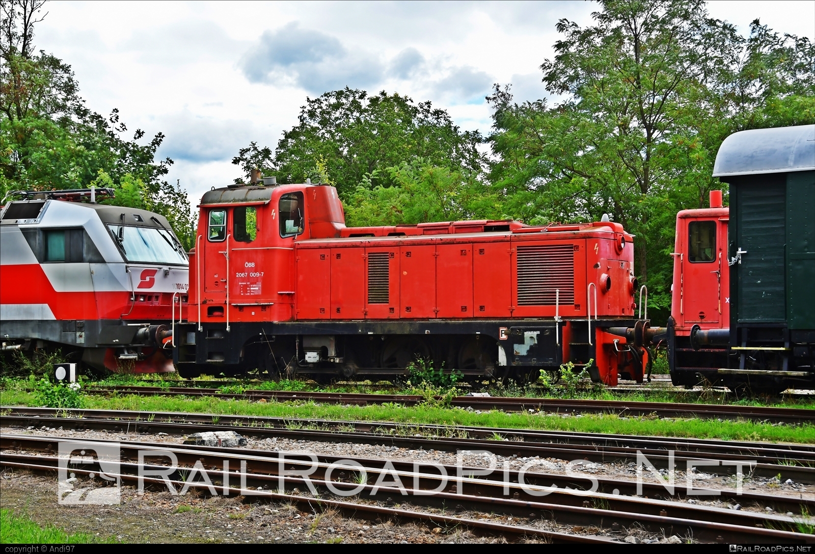 SGP ÖBB Class 2067 - 2067 009-7 operated by Austrovapor Bahnnostalgie ...