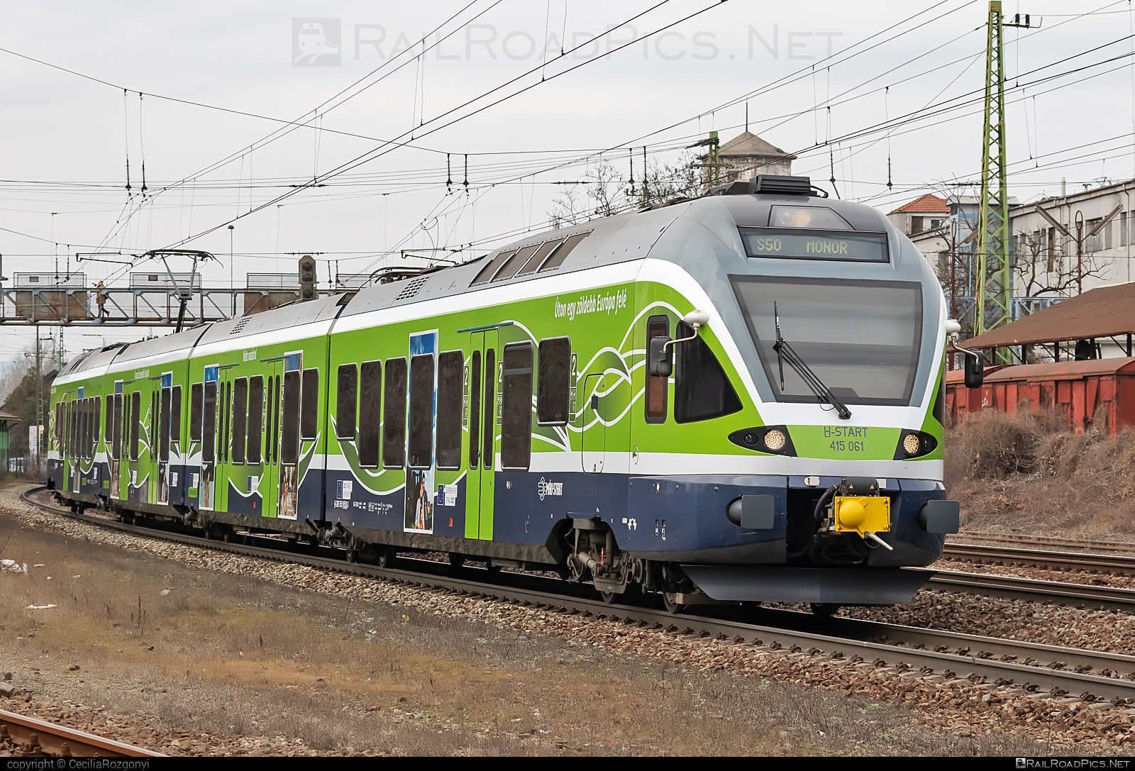 Stadler FLIRT - 815 061 operated by MÁV-START ZRt. taken by ...