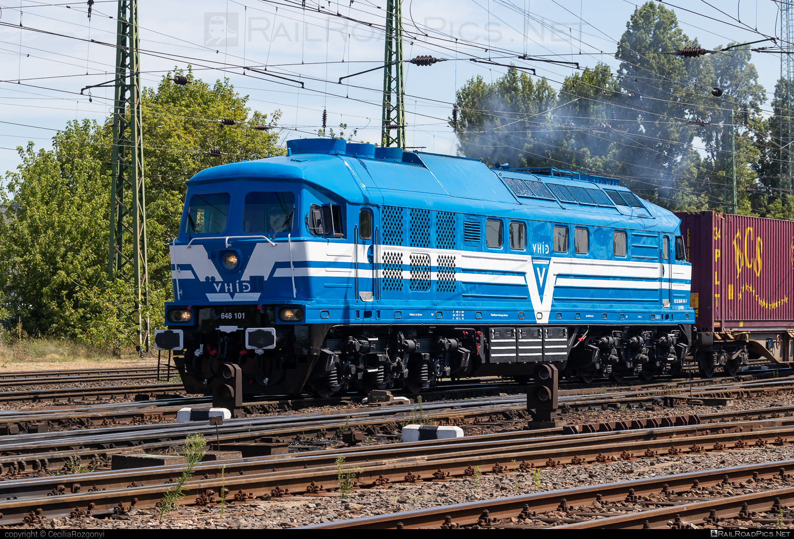 648 101 - Lugansk TE109 operated by V-HÍD Vagyonkezelő Kft. - #db233, # ...