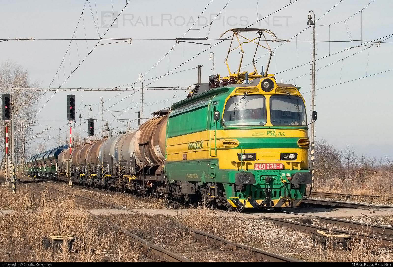 Škoda 47E - 240 039-8 operated by Prvá Slovenská železničná, a.s. taken ...