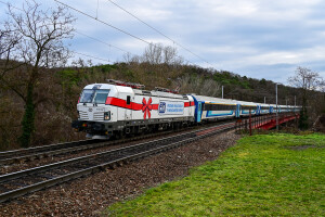 6193 022 - Siemens Vectron MS operated by České dráhy, a.s.