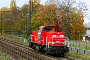 6466 - MaK DE 6400 operated by DB Cargo Belgium B.V.
