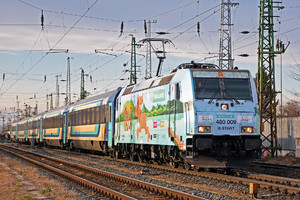 480 009 - Bombardier TRAXX P160 AC2 operated by MÁV-START ZRt.
