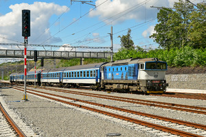 750 710-6 - CZ LOKO Class 750.7 operated by České dráhy, a.s.